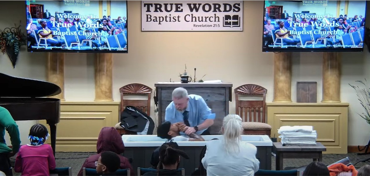 Water Baptism | True Words Baptist Church